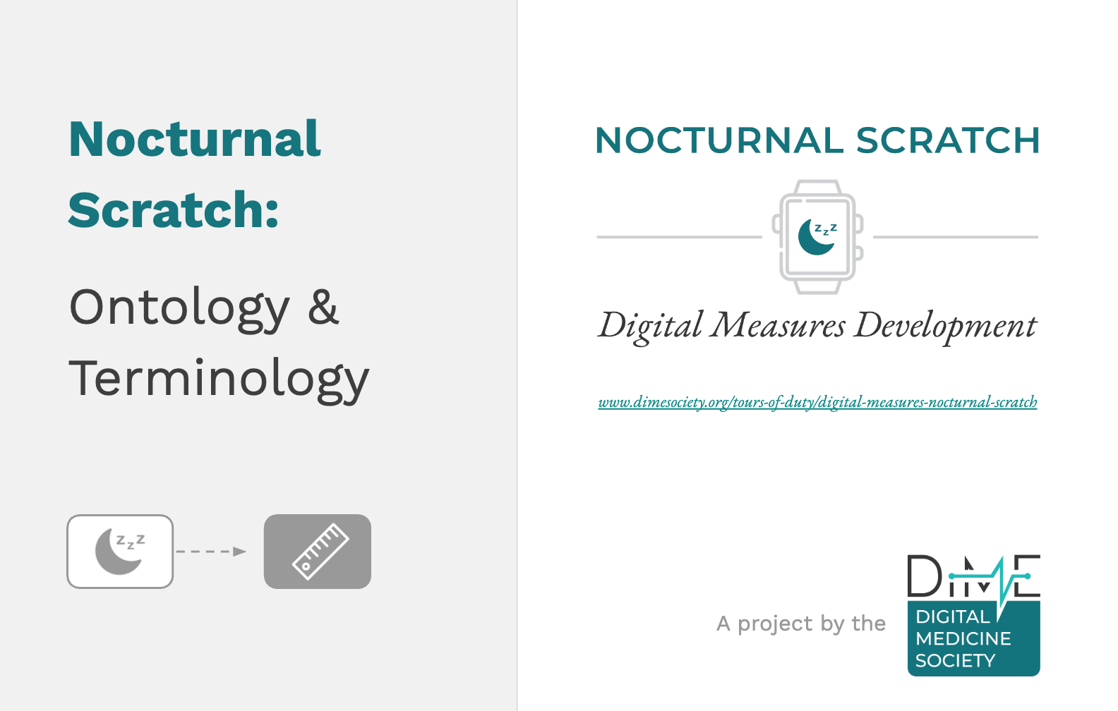 Terminology and ontology: “nocturnal” – Digital Medicine Society (DiMe)